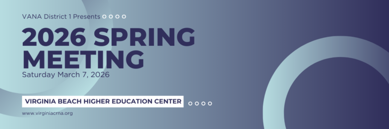 2026 District 1 Spring Meeting - Virginia Association of Nurse ...